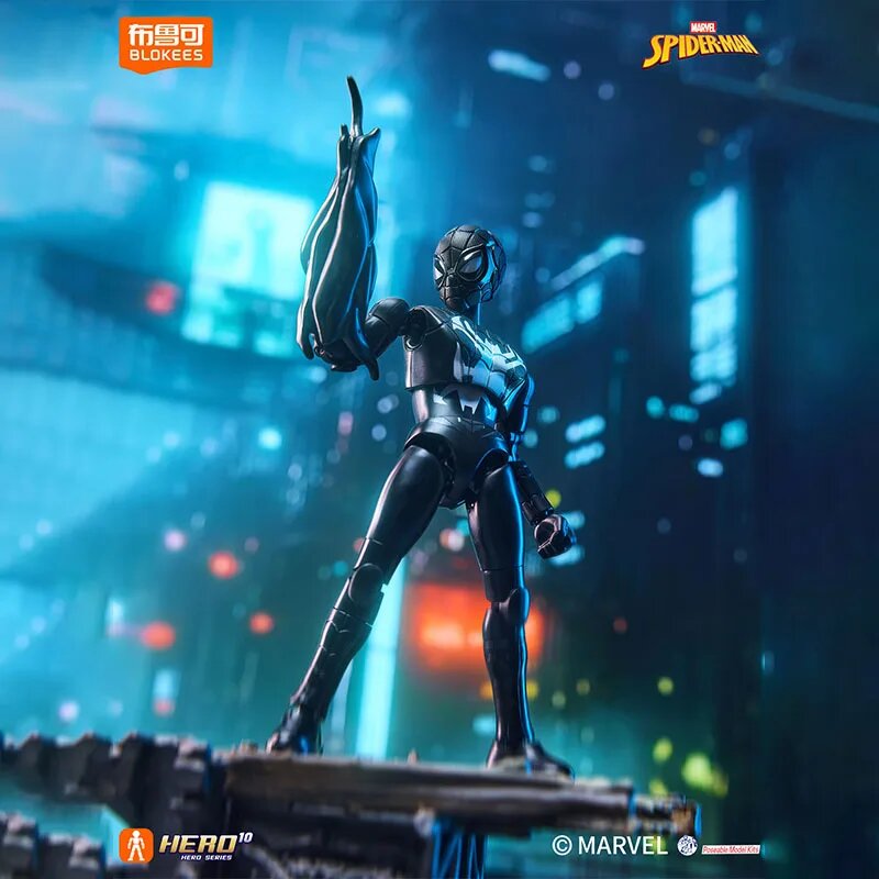 Blokees Spider-Man Galaxy SP-Symbiote, синий