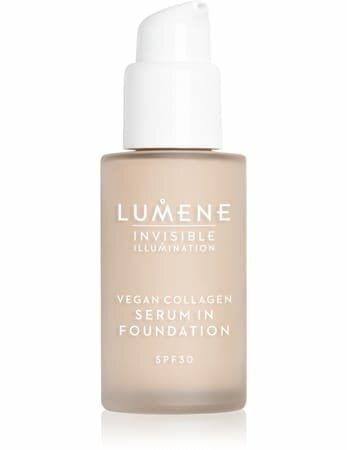 Тональный крем Lumene Невидимое сияние Веганский коллагеновый сыворотка в тональном креме SPF 30 0.5, 30 мл