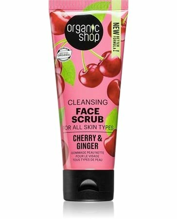 Скраб Organic Shop Ginger & Cherry, 75 мл