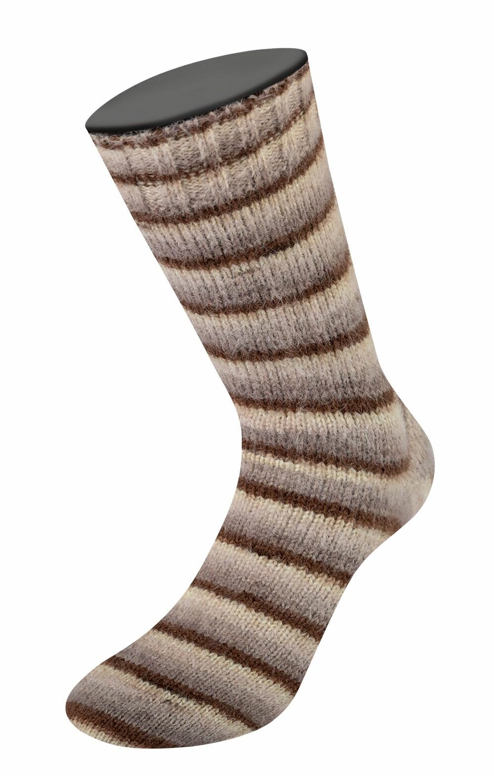 Носочная пряжа Lana Grossa Cosy Socks Soft Stripes MW 100 (103) 2 мотка по 100 г/400 м