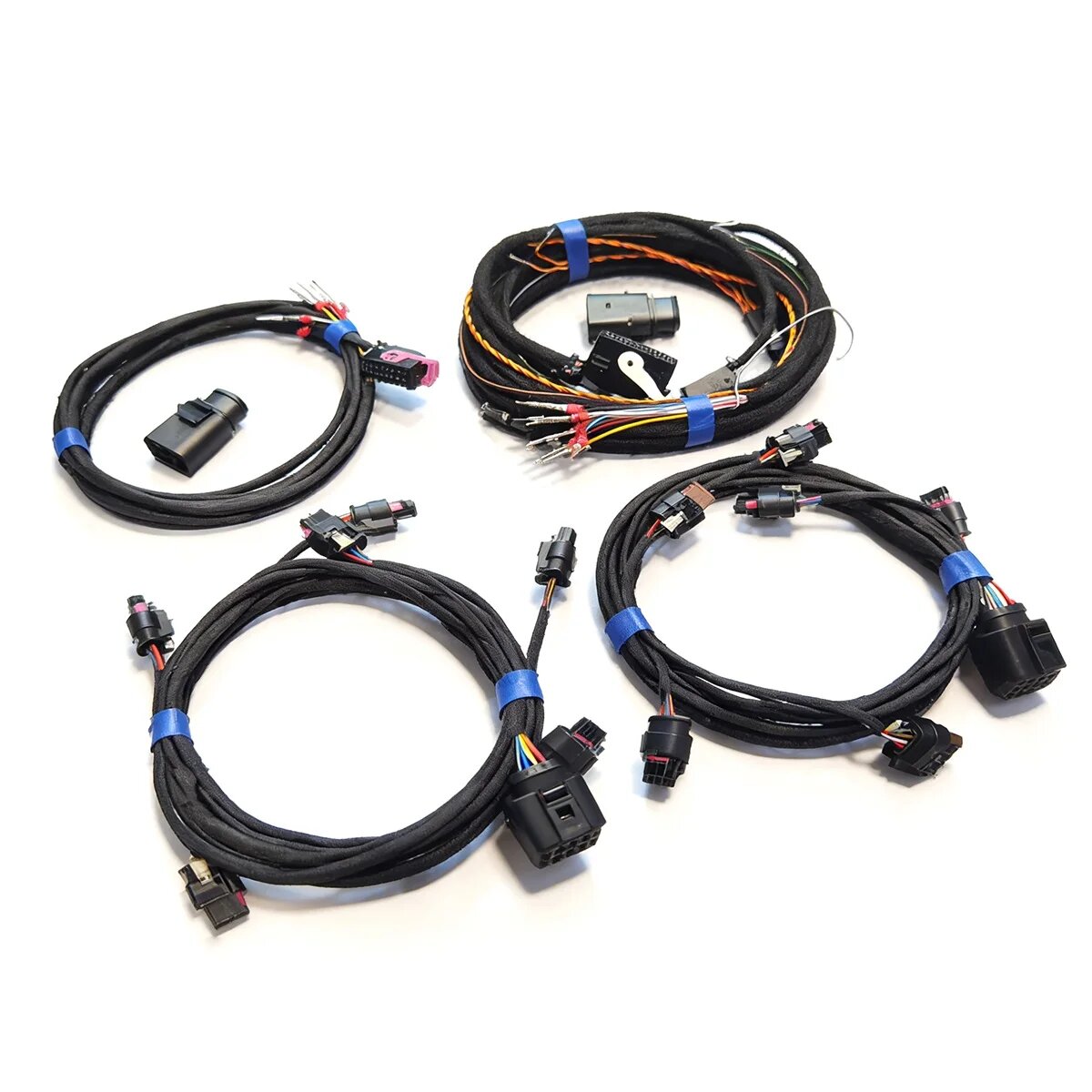 Комплект парктроников передний/задний для VW, SKODA, SEAT, Tiguan MK2, Golf 7, Passat B8 (0K-12