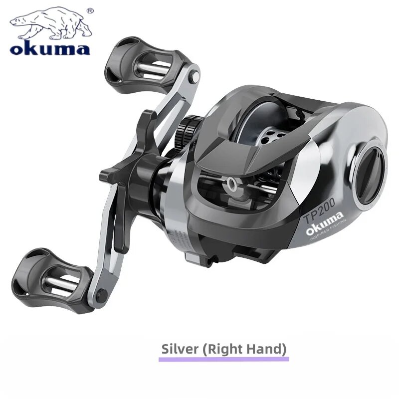 Катушка Okuma TP200 Silver (Right Hand)