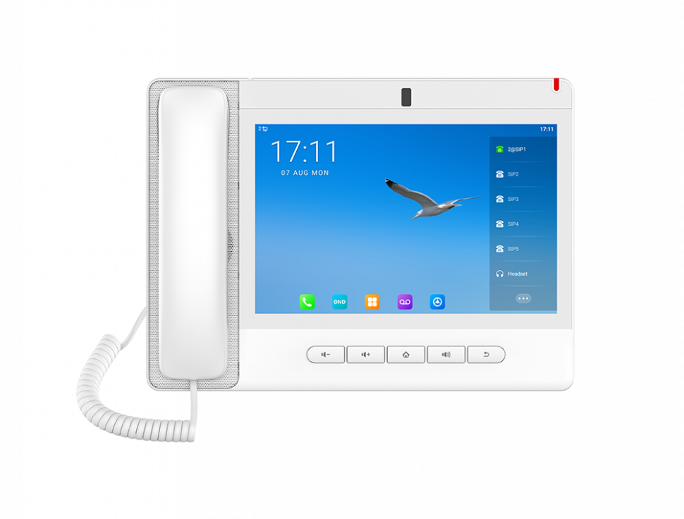 IP телефон Fanvil A320, цветной сенсорный экран, 20 SIP-линий, Android, камера