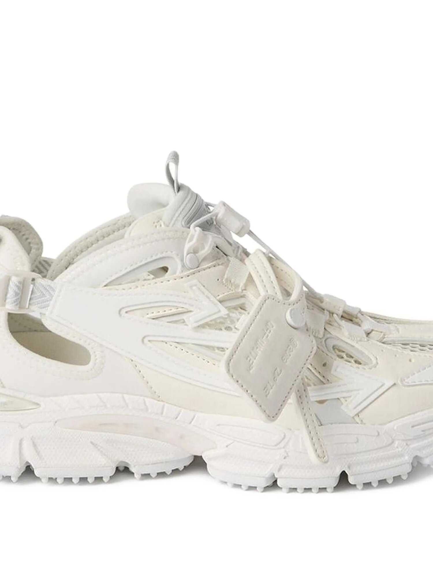 Кроссовки Off-White Be Right Back Open sneakers, размер 45, разноцветный — фото 1
