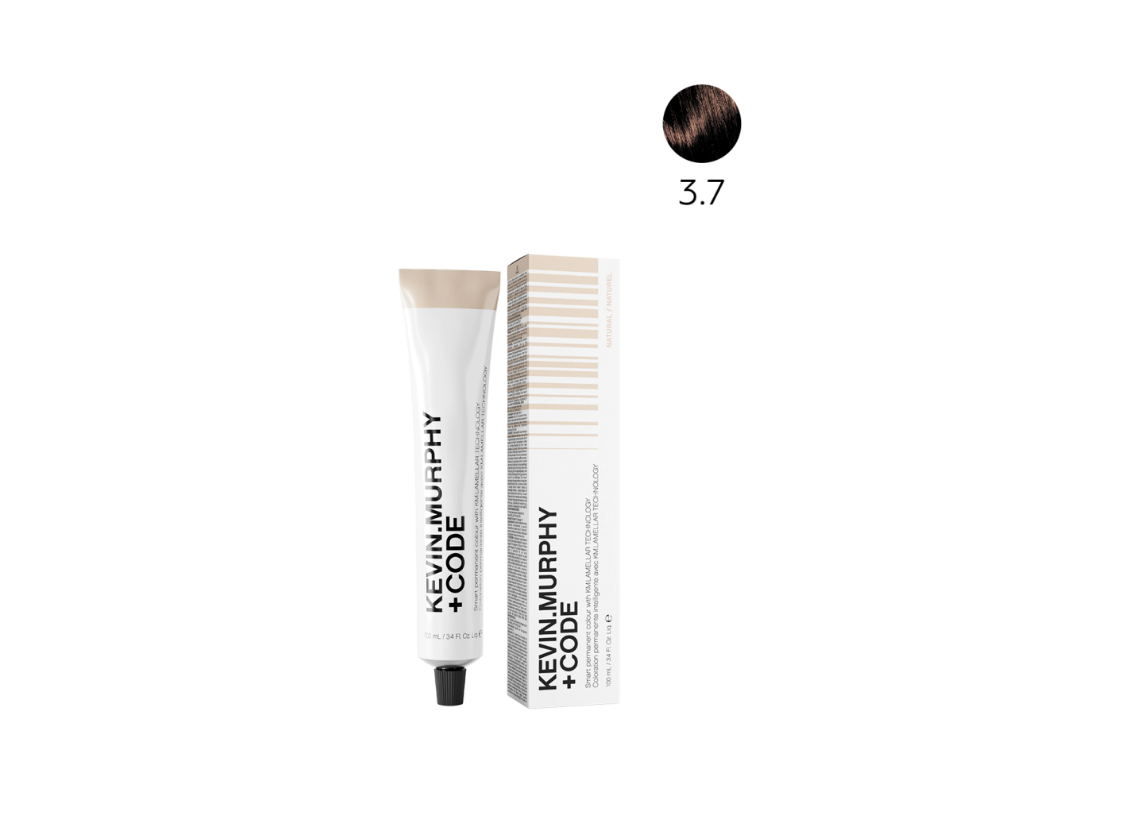 +CODE Перманентная Краска для волос, 3.7 3ch - DARK.BROWN.CHOCOLATE, 100 мл