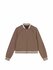 Толстовка Striped-trim zip-up sweatshirt