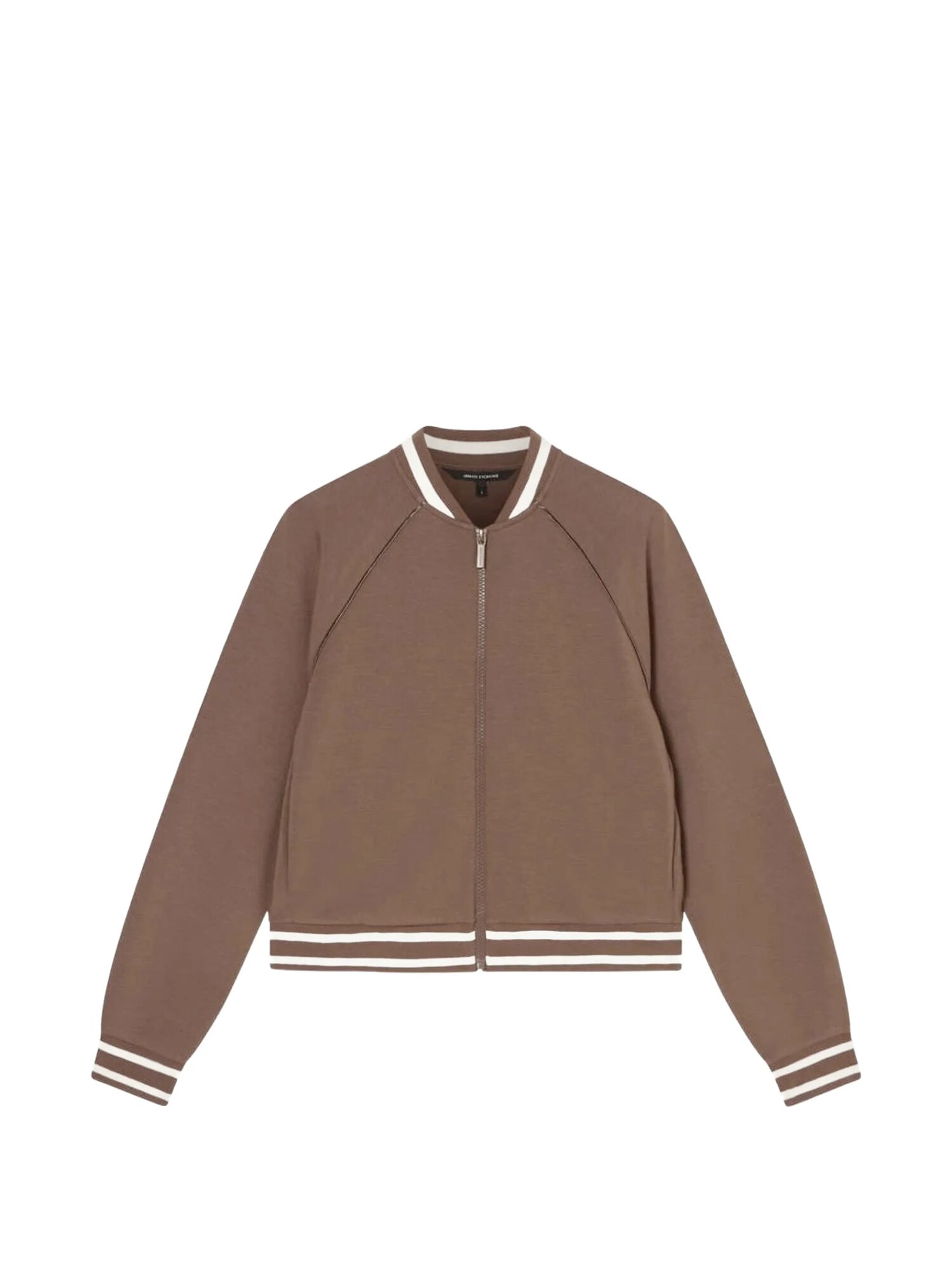 Толстовка Striped-trim zip-up sweatshirt