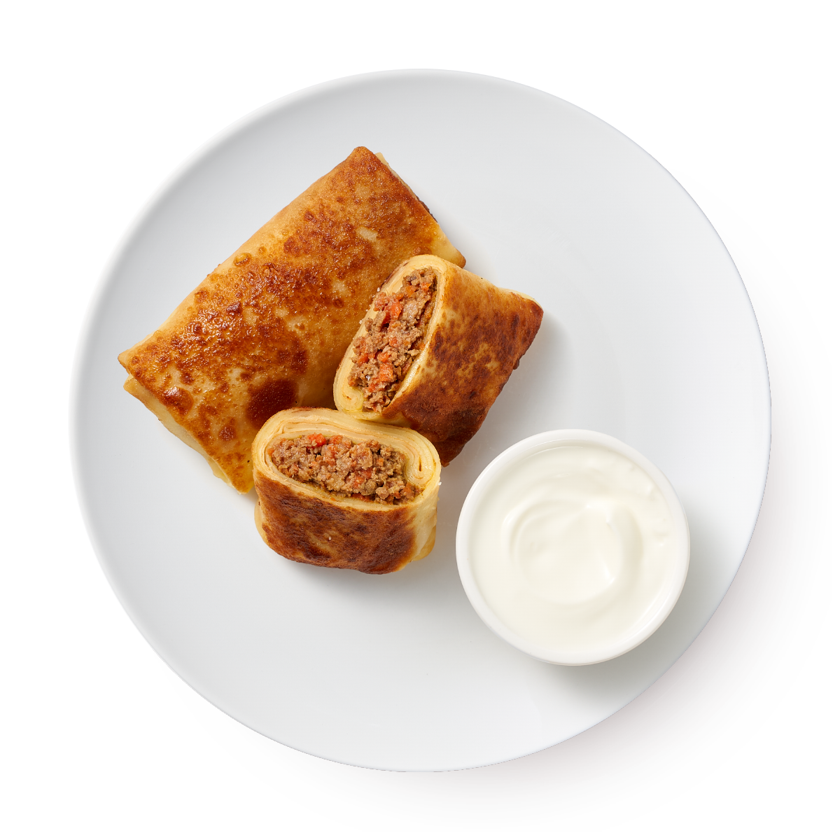 Блины Братья Караваевы, с куриной печенью, в контейнере, 2 шт.