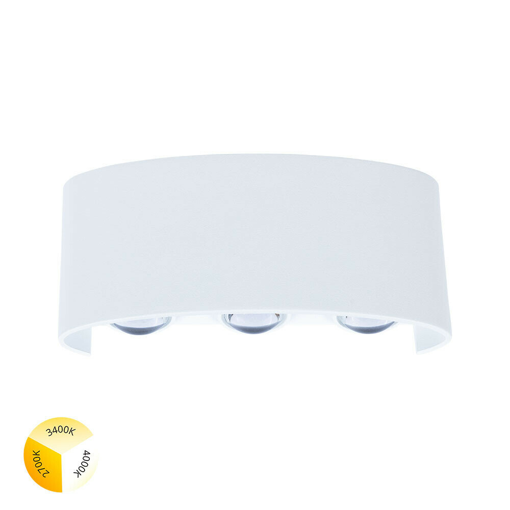 Фасадный светильник Arte Lamp BOSTO A3722AL-6WH LED 1Вт белый