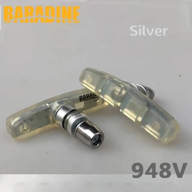 Тормозные колодки Baradine 948V MTB серебряные