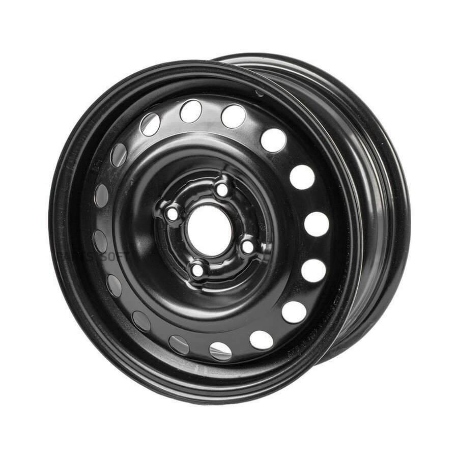 Диск штампованный R14 5.5J 4x100/57.1 ET45 GANZ Black GRN14034 от официального дистрибьютора, GANZ, артикул GRN14034