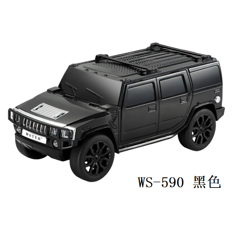 Новая трансграничная модель WS590: Bluetooth-колонка в стиле Hummer с супербасами, высокой громкостью и поддержкой TWS.