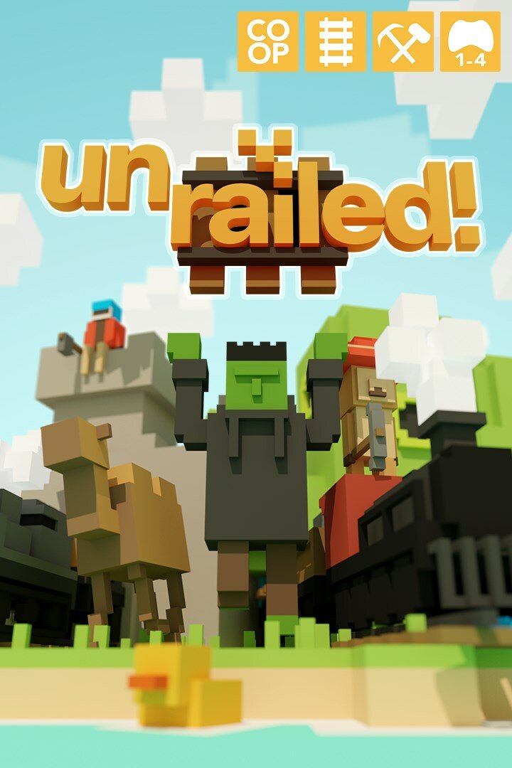 Игра Unrailed! — Xbox Series X|S, Xbox One — Цифровая версия