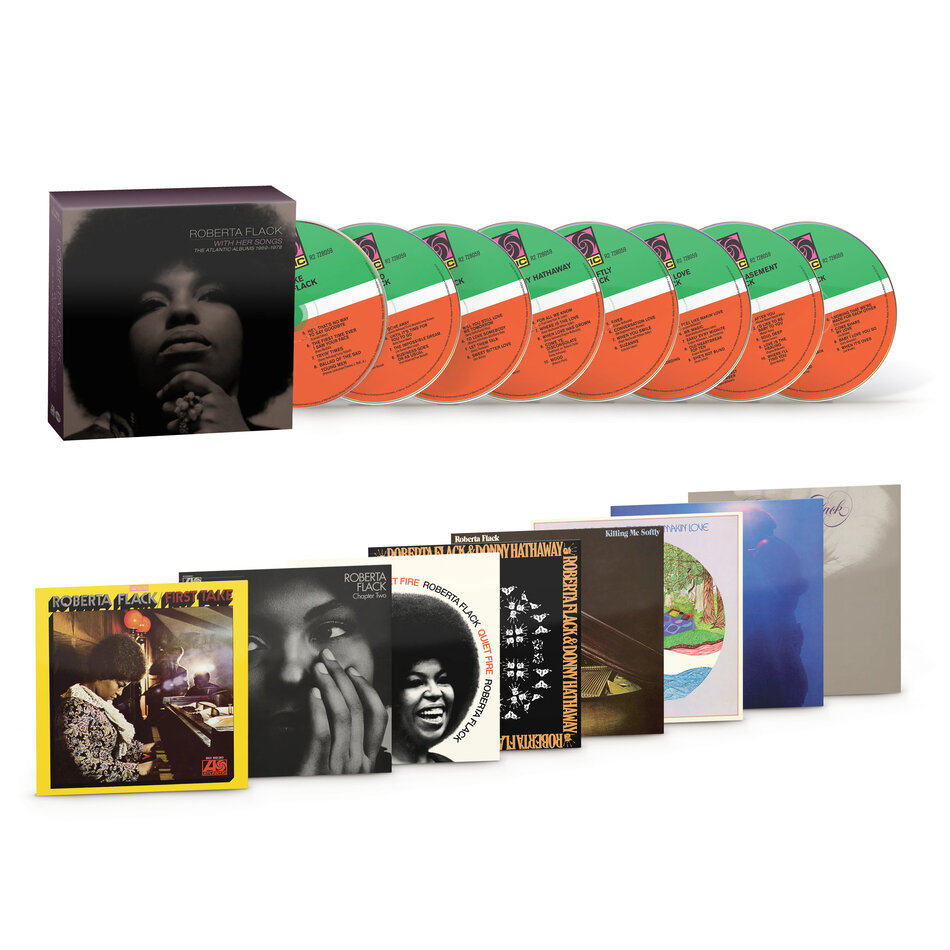 Компакт-диск Roberta Flack — With Her Songs: The Atlantic Albums 1969-1978 (8CD)