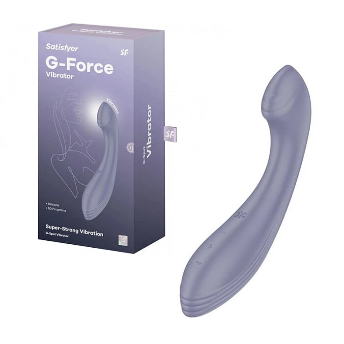 Вибростимулятор Satisfyer «G-Force»для точки G,10 режимов фиолетовый