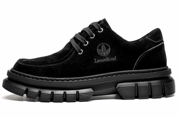 Рабочие ботинки мужские LEAVELAND 801898834 черные/коричневые 38 EU
