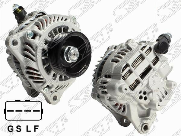 Генератор MMC SAT ST-85-0026 ECLIPSE/GALANT DJ/LANCER CS7/OUTLANDER CU5W 2.4 07-08 4G69 12V 120A