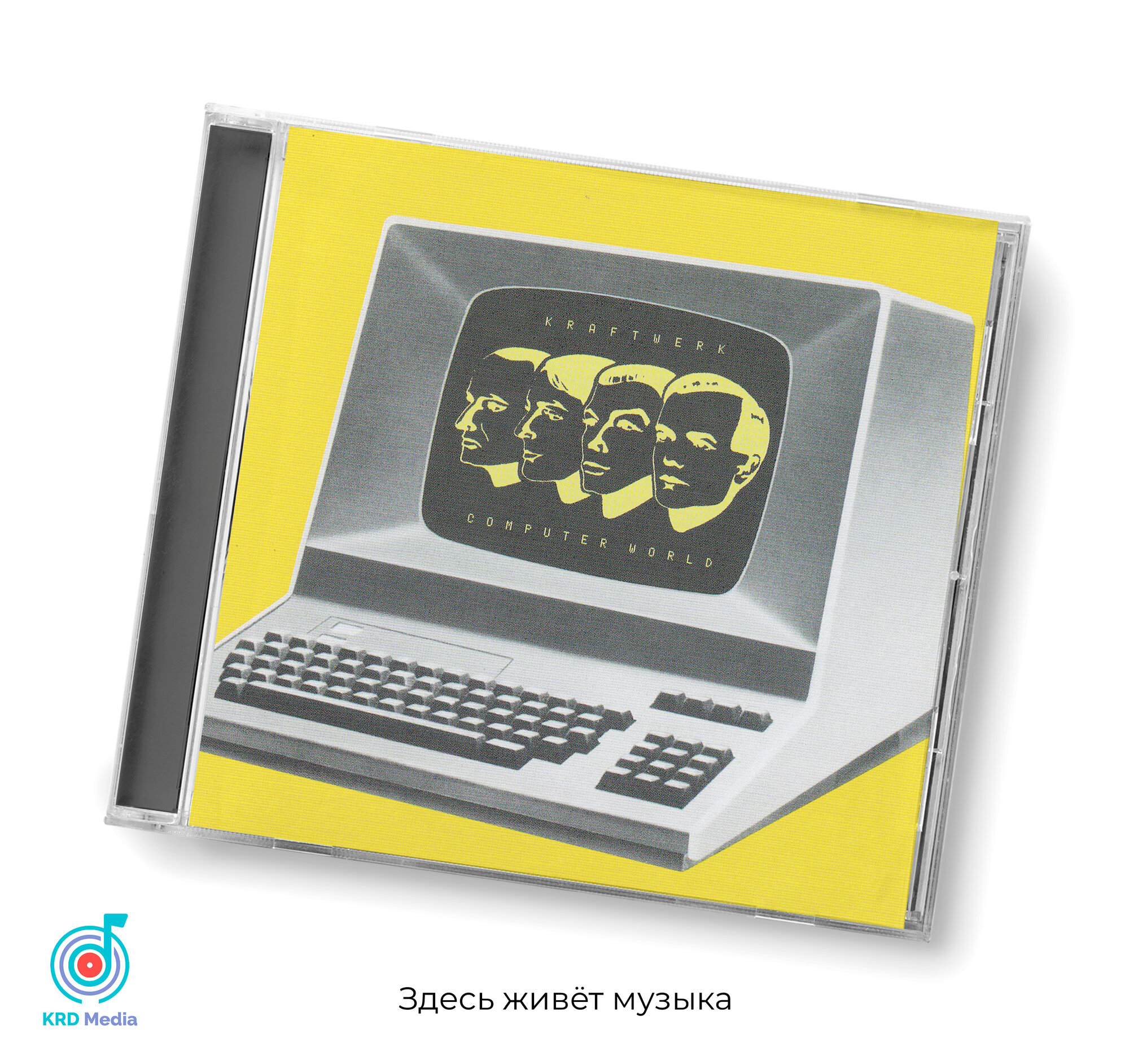 Kraftwerk - Computer World, 2009, 16-page, CD-Аудио