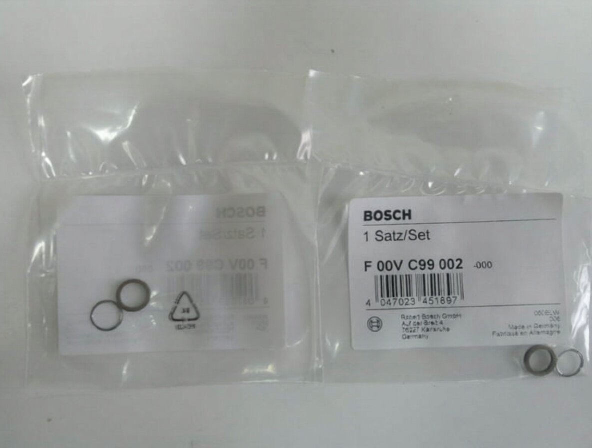 Ремкомплект топливной форсунки F00VC99002 Bosch арт. F00VC99002