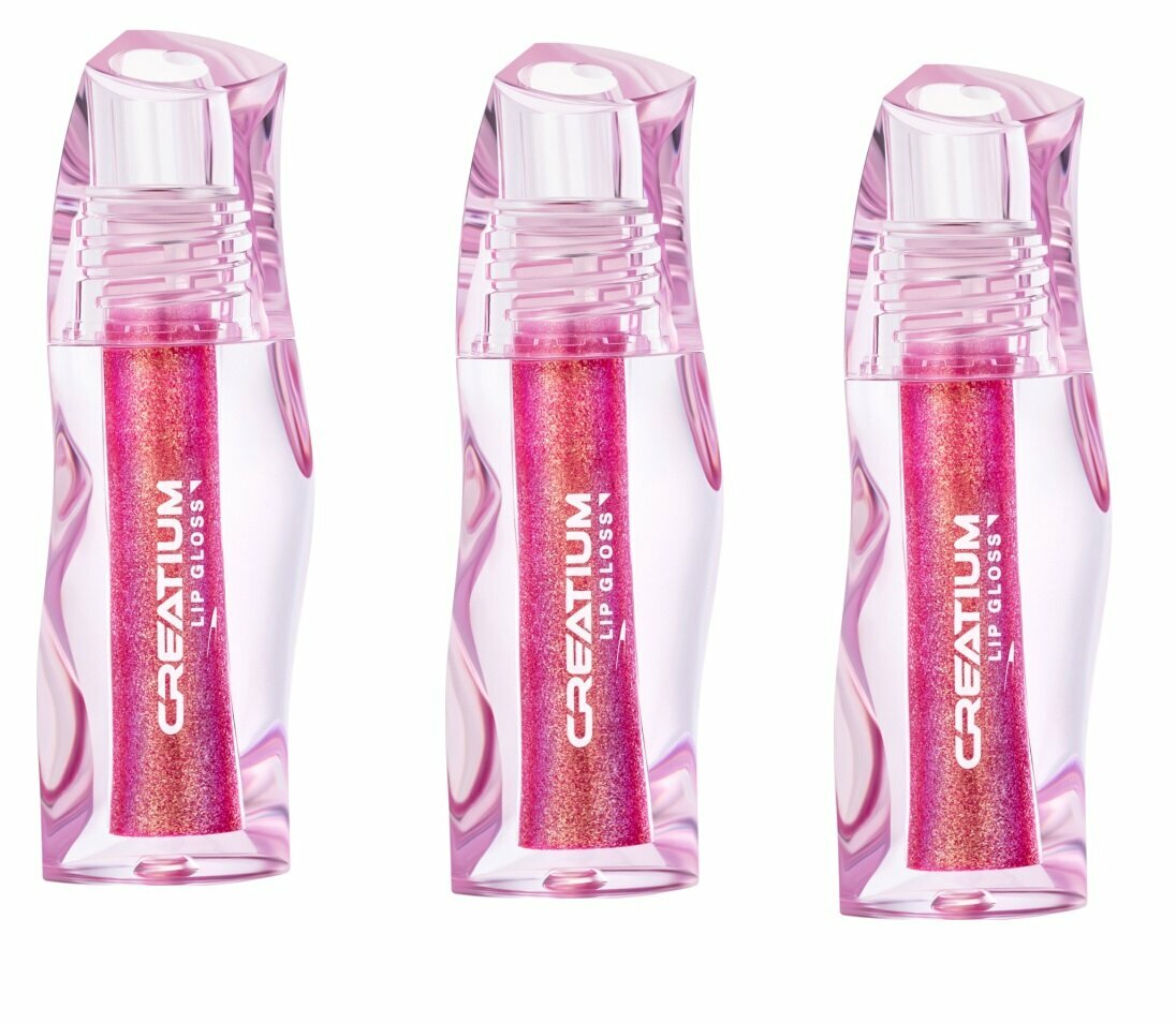 Блеск для губ Influence Beauty Lip gloss "Creatium" 01 3шт