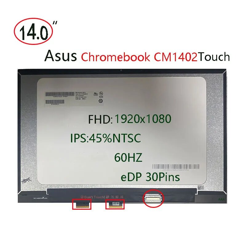 Asus Chromebook CM1402 CM1402C ЖК-экран в сборе
