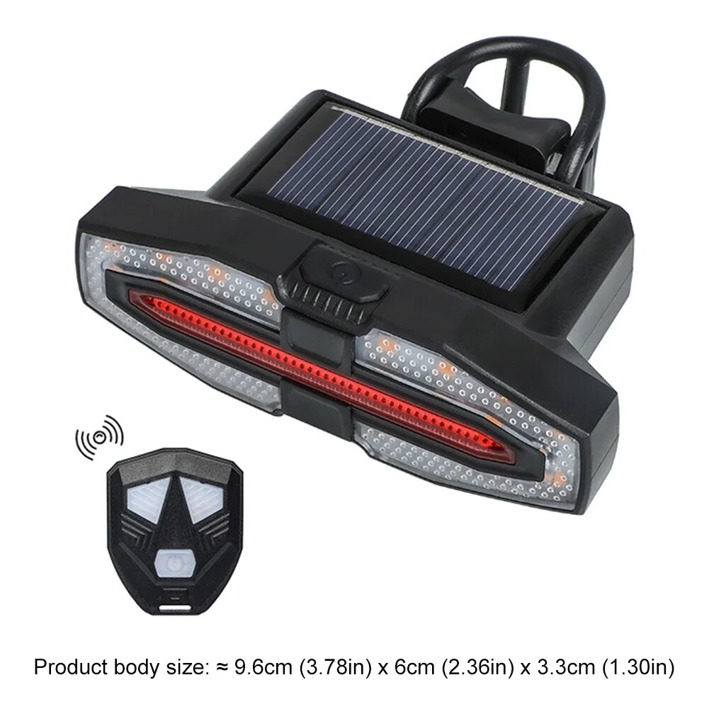 Солнечный задний фонарь для велосипеда APWIKOGER TypeA-Solar