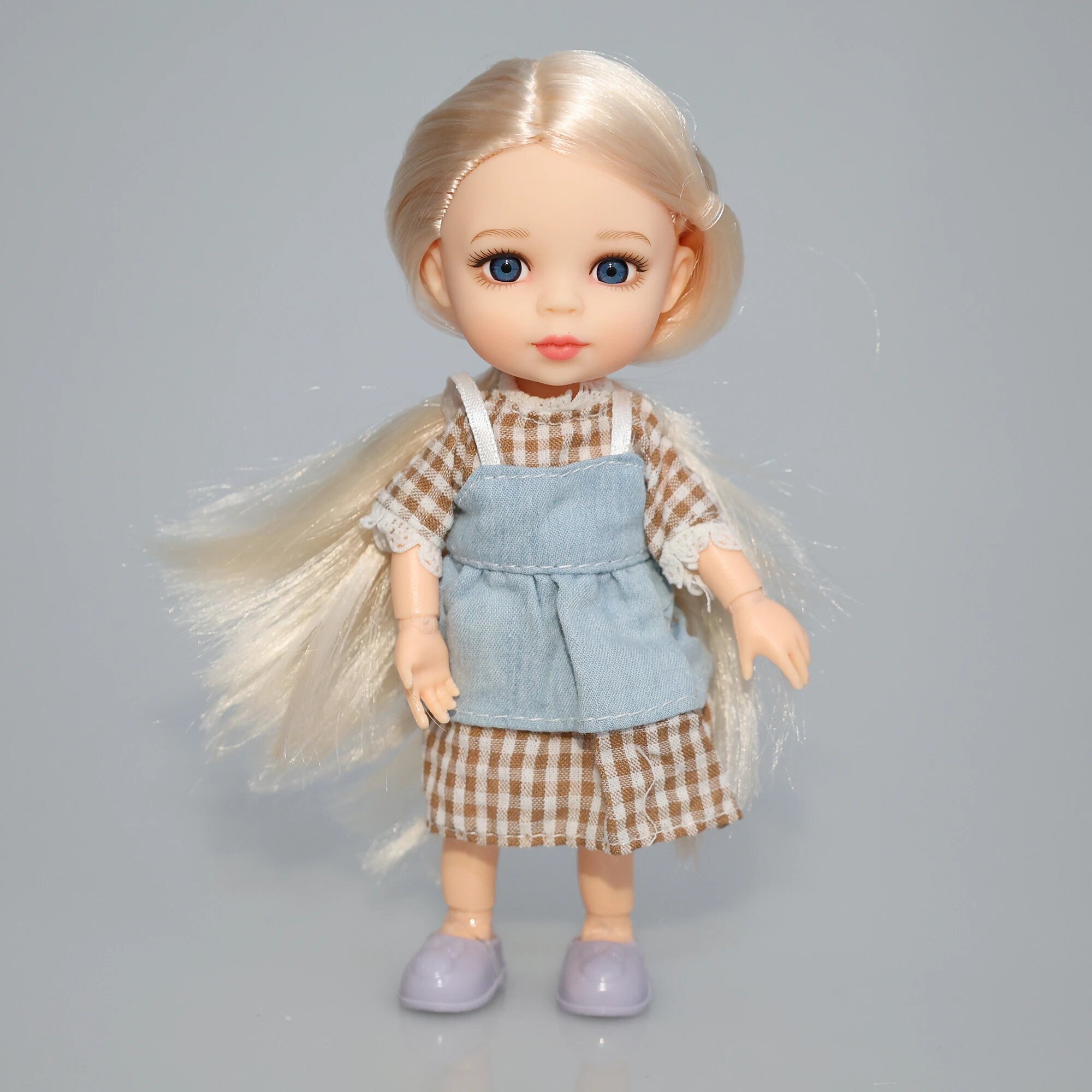 Кукла AKODEERD 16 см Yellow Clothes Doll — фото 1