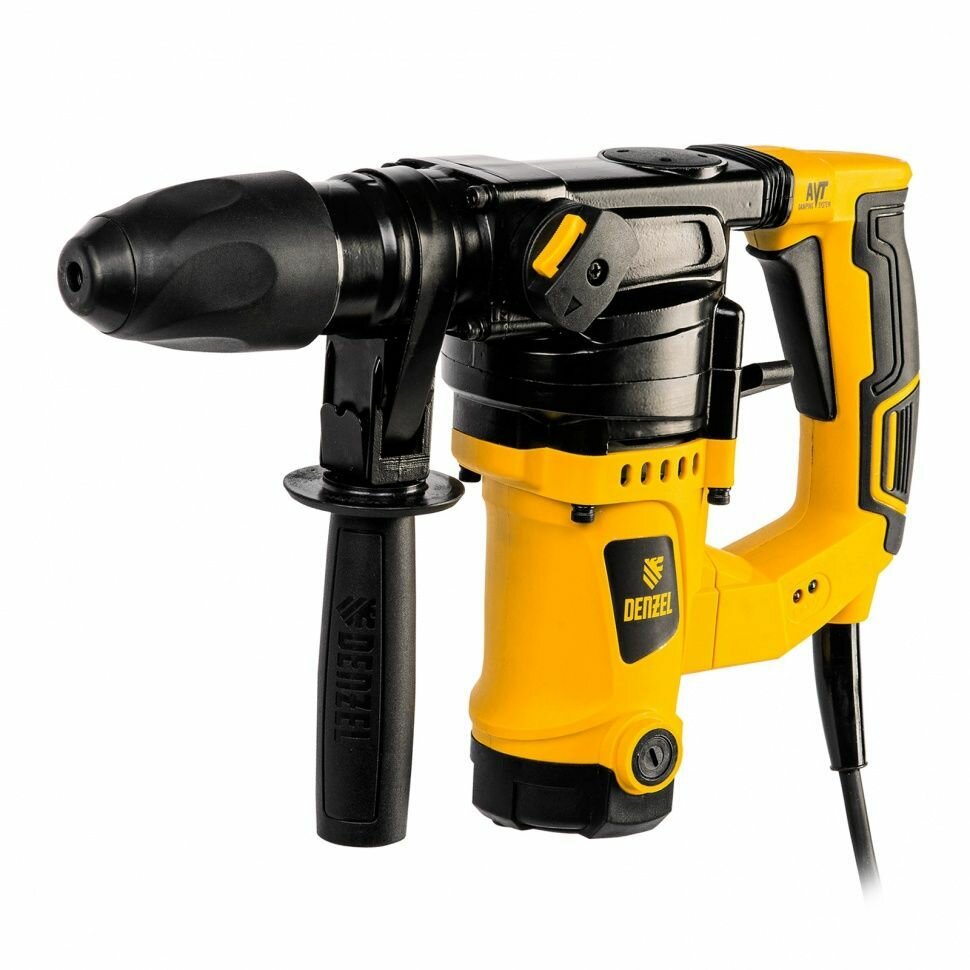 Перфоратор Denzel RHV-1100-26, SDS-plus, 1100 Вт, 4 Дж, 3 режима, арт.26610