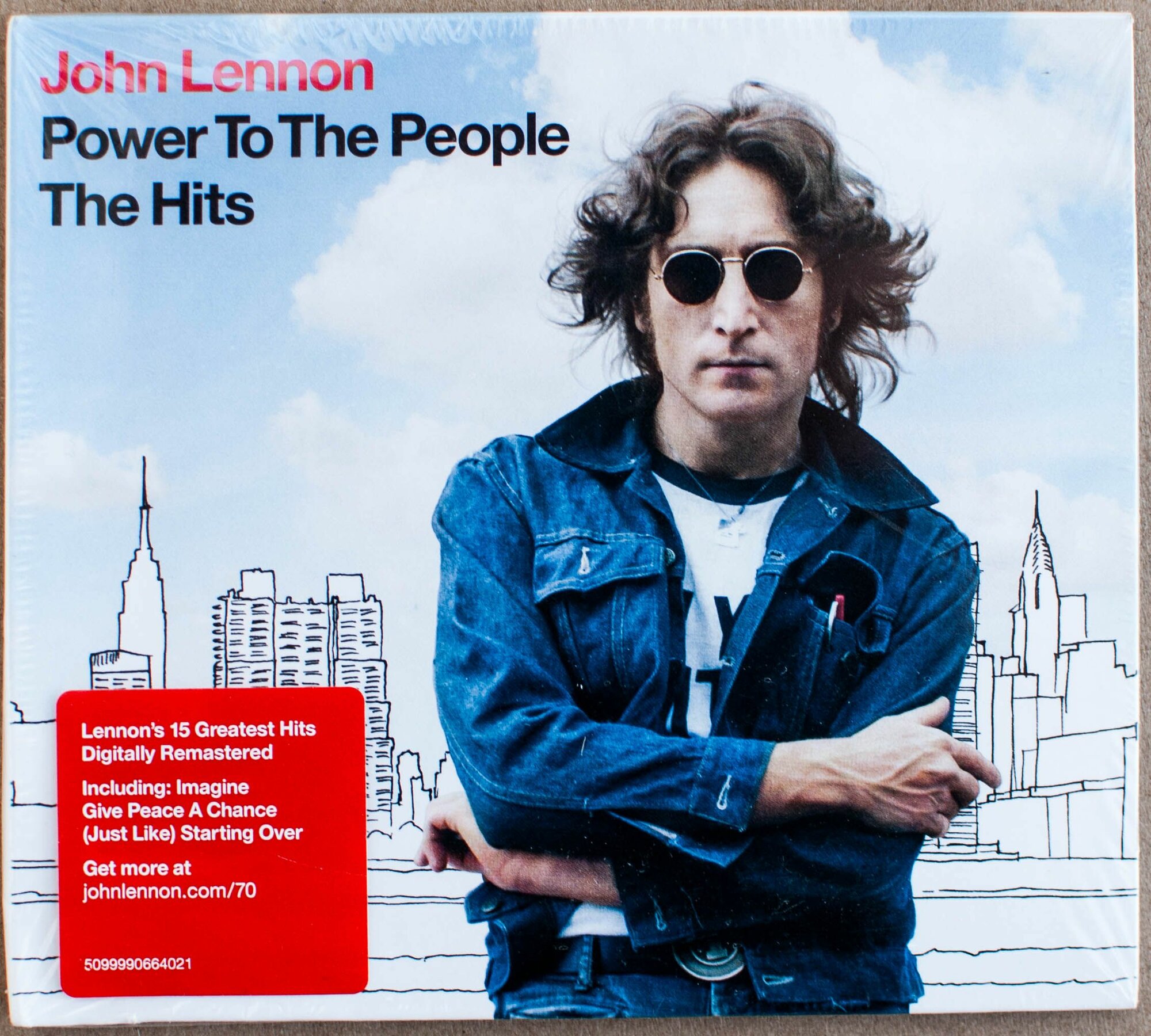 John Lennon - Power To The People: The Hits Аудио DigiSleeve CD Оригинал из Европы