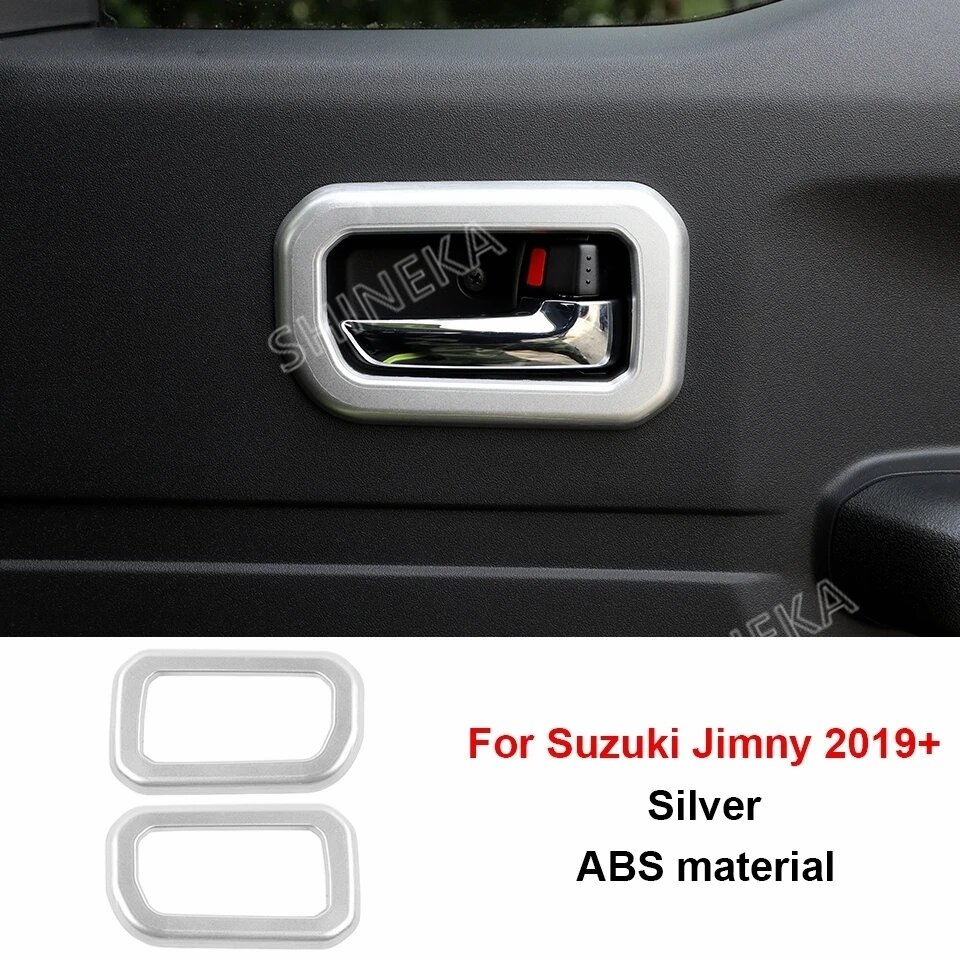Декор дверной ручки серебристый для Suzuki Jimny 2019+