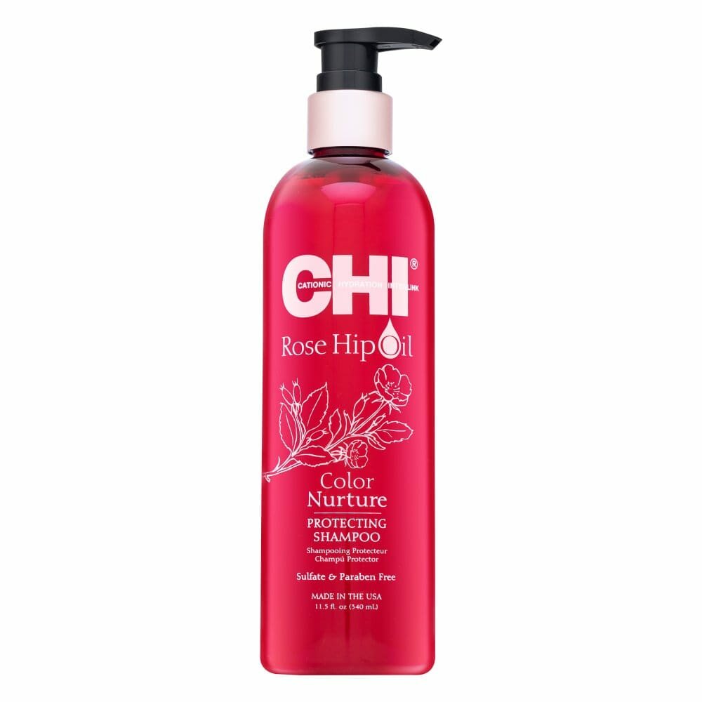 Шампунь для волос CHI Rose Hip Oil Color Nurture Protecting Shampoo 340 мл