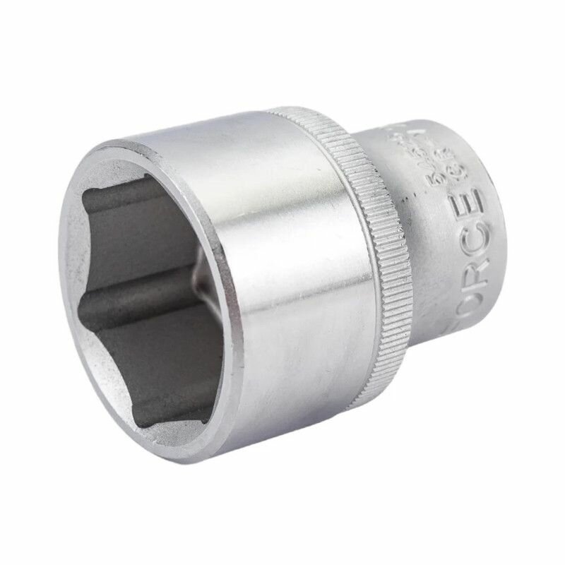 Головка торцевая 1/2" 6-гранная, 26 мм, L43 мм, Force 54526