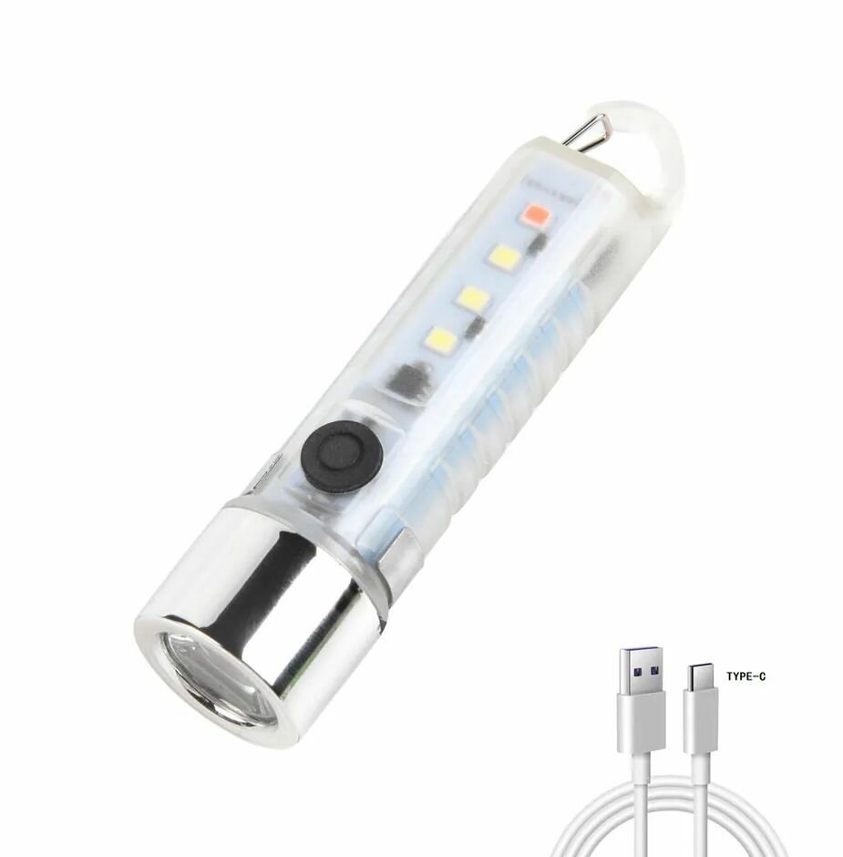 Фонарь ручной аккумуляторный с зарядкой от USB ZJ-012
