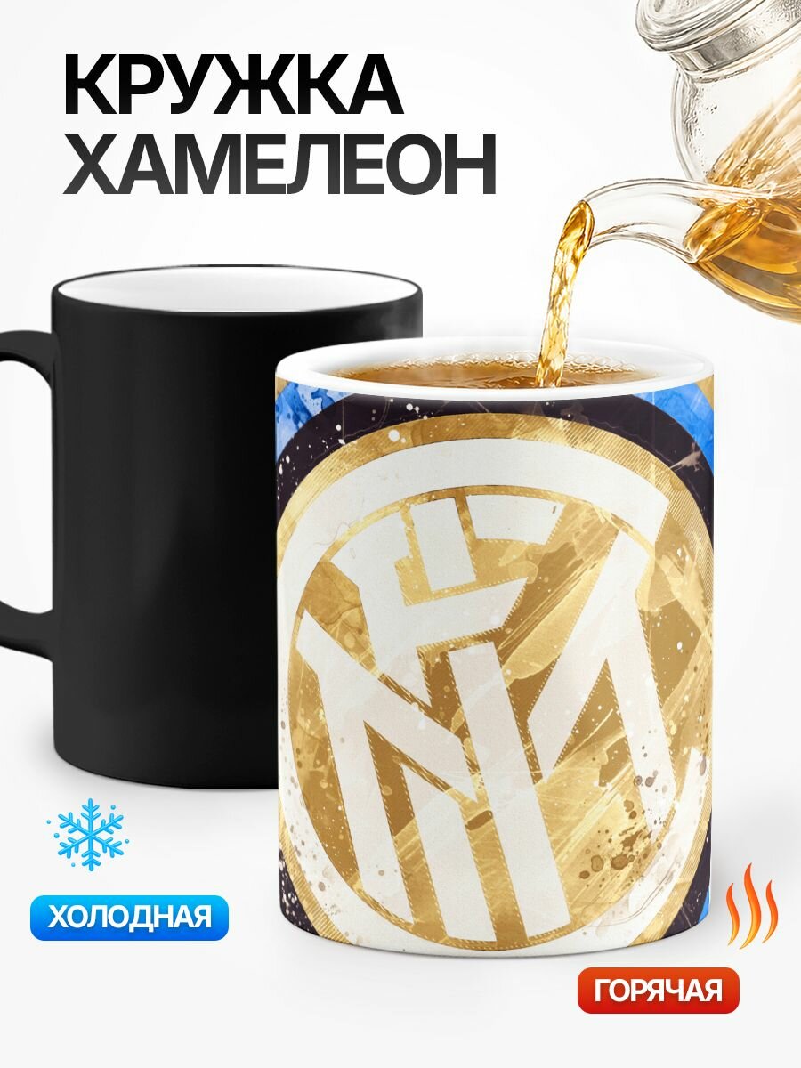 Кружка хамелеон Juventus FC Ювентус