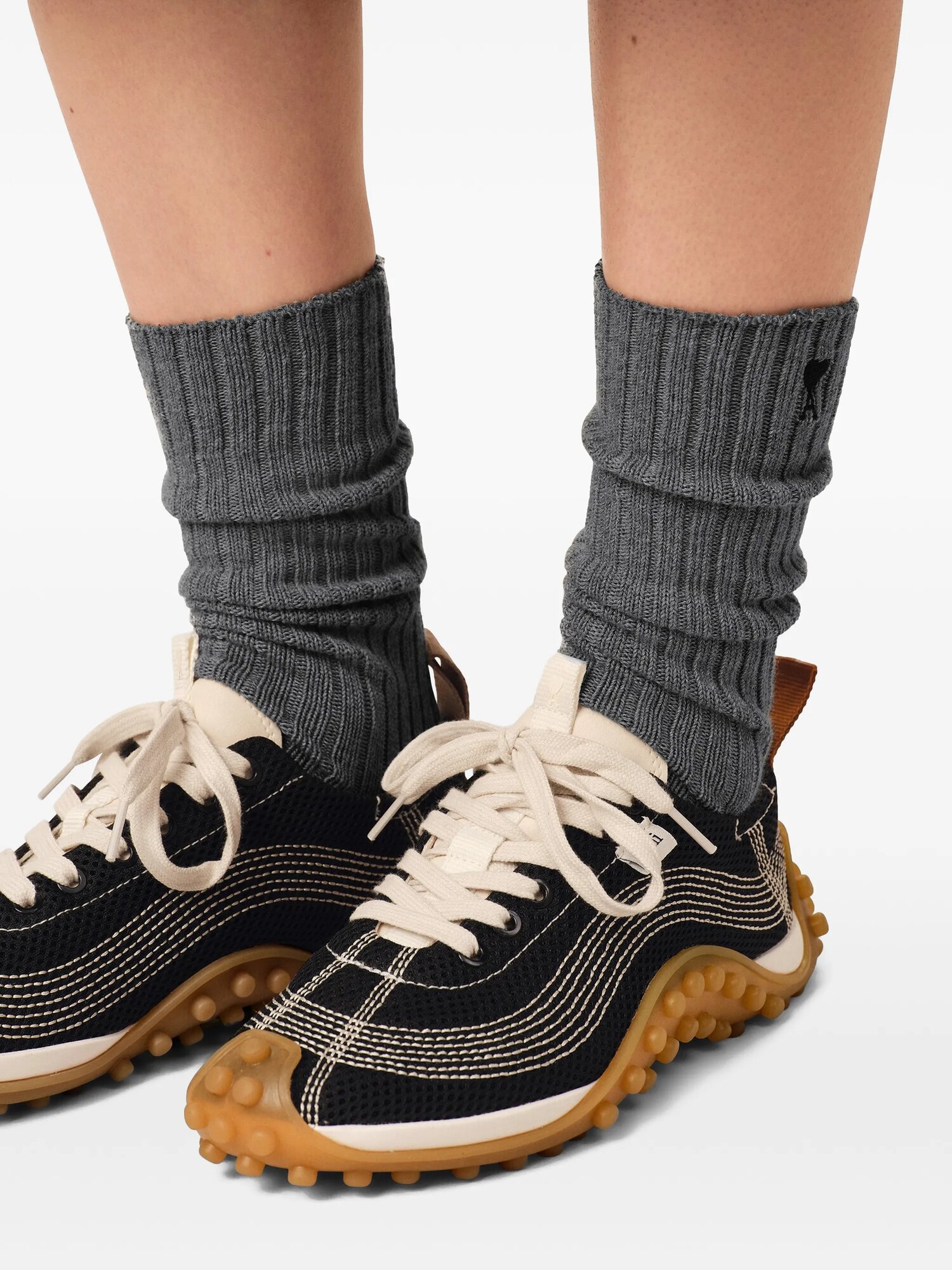 Кроссовки Ami Paris Mesh Mirage sneakers, размер 44 — фото 1