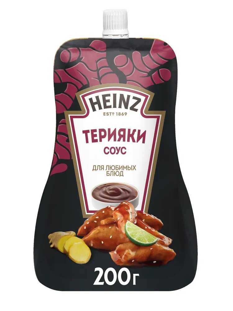 Соус Heinz Терияки, деликатесный, 200 г