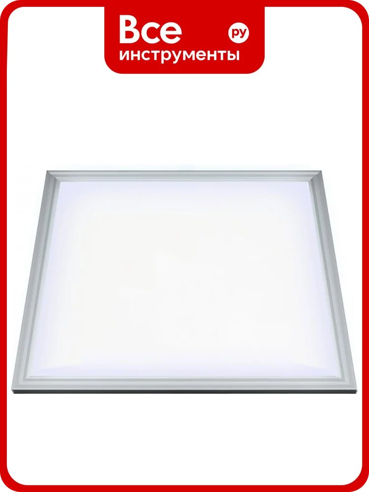 Светодиодный потолочный встраиваемый светильник Uniel ULP-6060-36W/NW EFFECTIVE SILVER 36 Вт, матовый