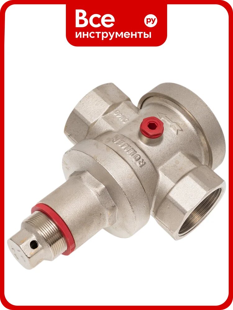 Редуктор давления ROMMER RVS-0008-000040 PN25 вн/вн 1 1/2 с выходом под манометр RG00921SM0DKJU
