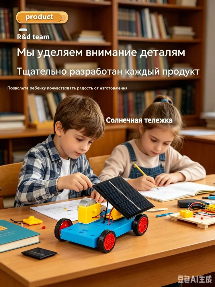 Набор для научных экспериментов, детские развивающие игрушки, упаковочные материалы ручной работы