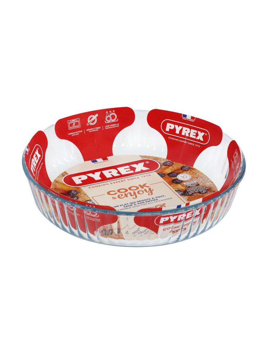 Форма для запекания и выпечки PYREX Cook&Enjoy 2,1л d-26см