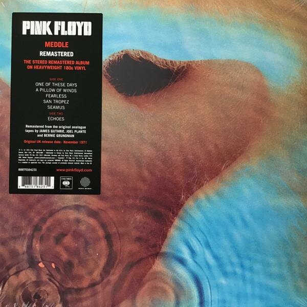 Виниловая пластинка PINK FLOYD - MEDDLE (REISSUE, 180 GR)