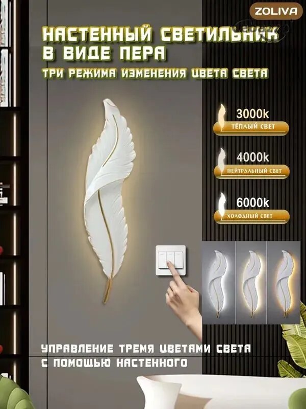 Настенный светильник, LED, 12 Вт