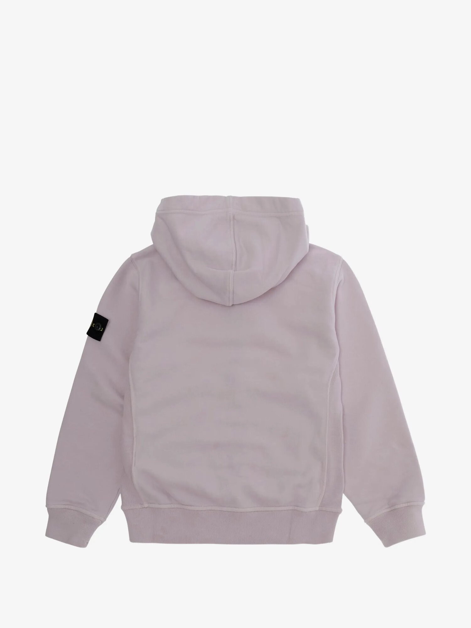 Худи Stone Island Logo-patch zip-up hoodie, размер 170, розовый — фото 1