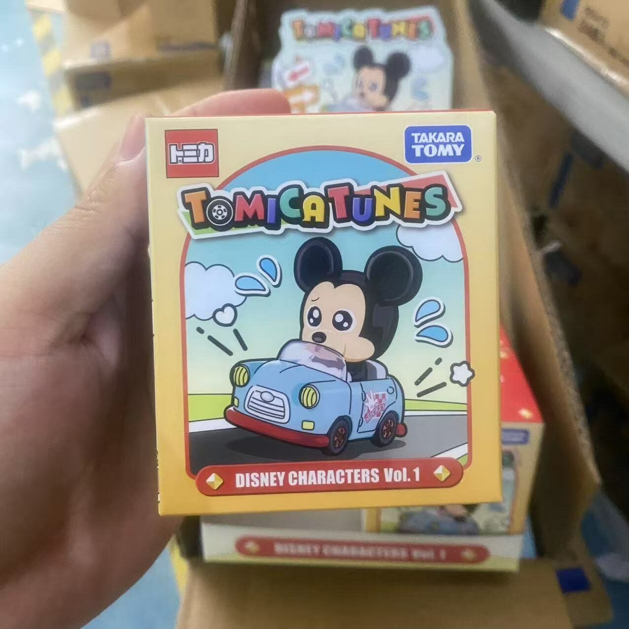 Tomica Alloy Car Disney Dream Star Мультфильм Микки Минни Тиггер DM Игрушечный автомобиль для мальчиков и девочек