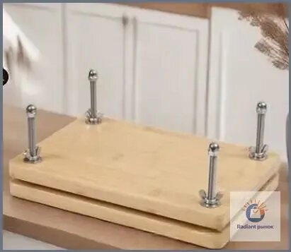 Форма для сыра Деревянный пресс для домашнего сыра — фото 1