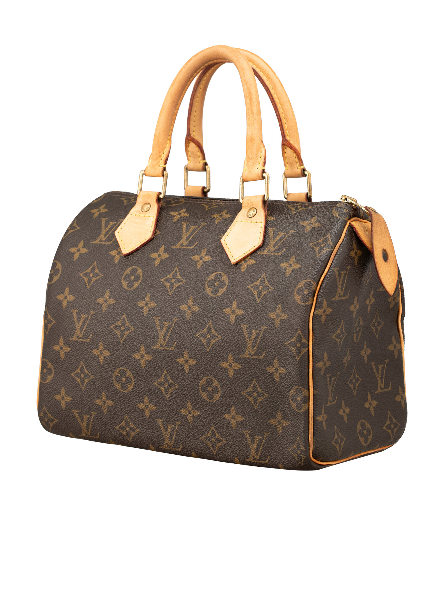Сумка саквояж Louis Vuitton Speedy 25, коричневый — фото 1