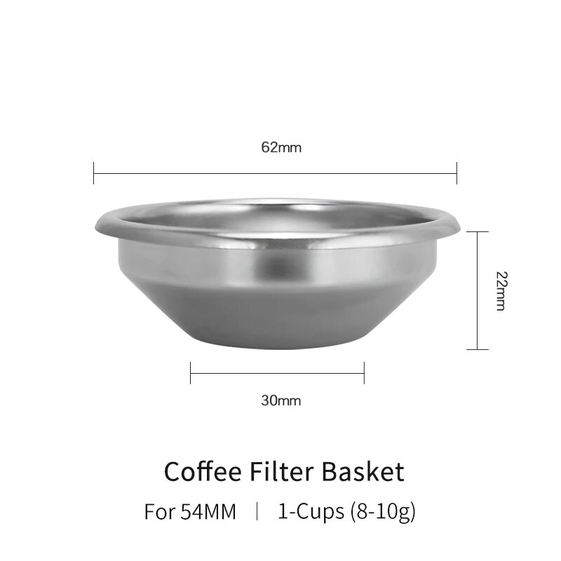 Фильтр-корзина для кофе 54mm, 1cup