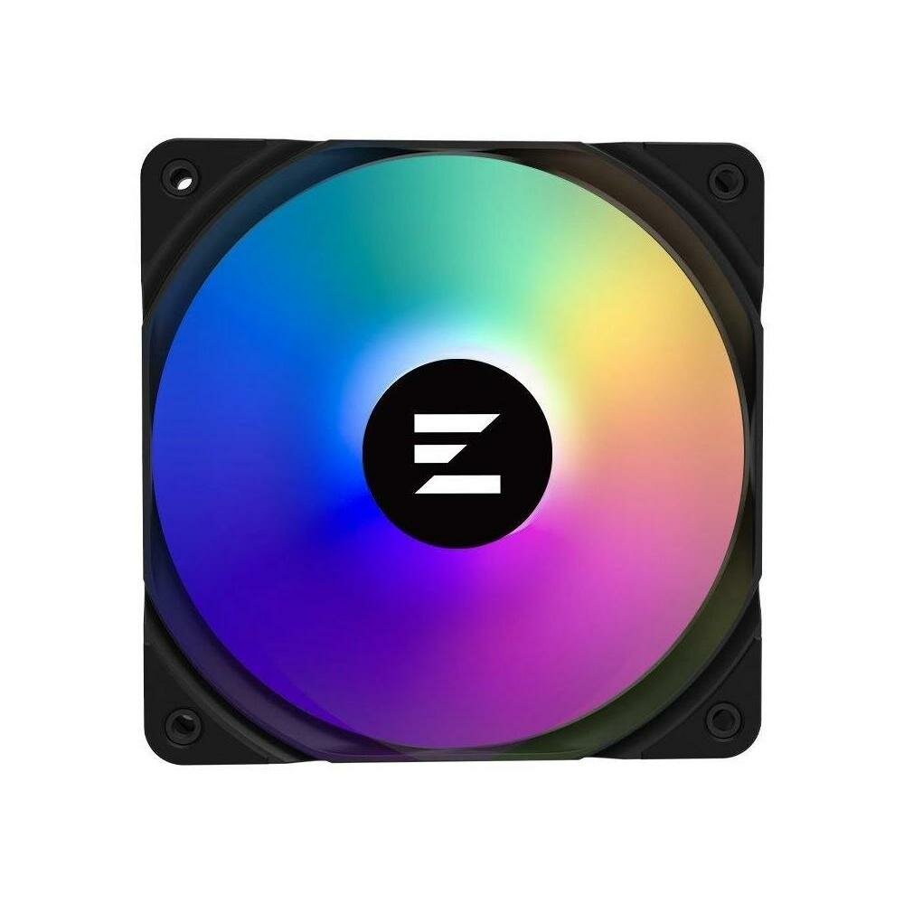 ZALMAN ZM-AF120 ARGB BLACK, 120x120x25mm, 4-PIN PWM, 600-2000 RPM, 29,7 DBA MAX, HYDRO BEARING