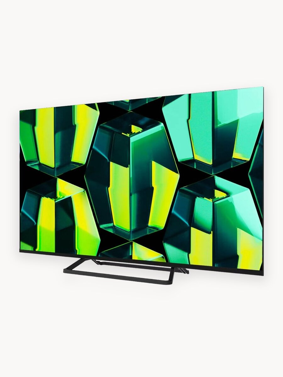 43" Телевизор Sber SDX-43U4128, 4K Ultra HD (3840x2160 Пикс), черный