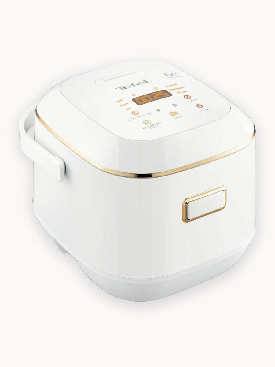 Мультиварка Tefal Mini RK601132, 2 л, со сферической чашей, 7 автоматических программ, белая